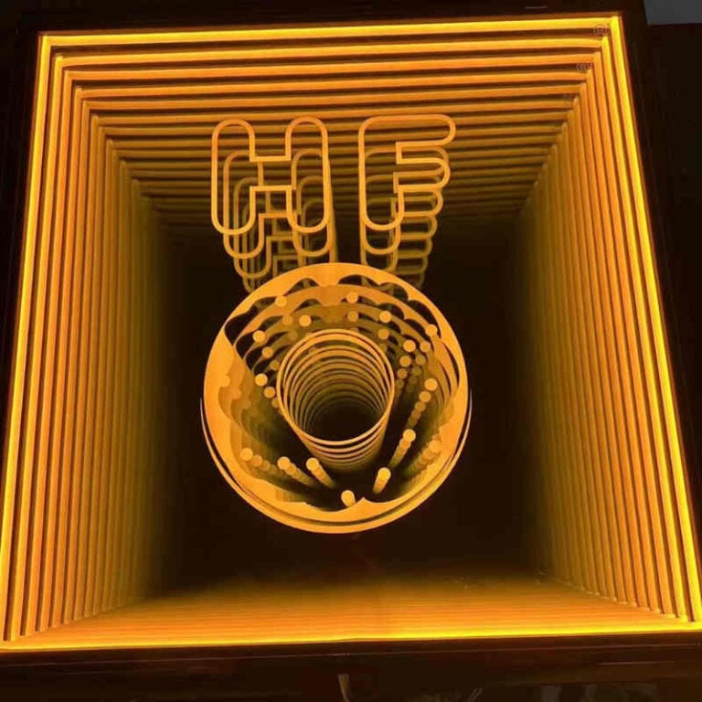 Infinity Light Box Custom LED Infinite Mirror 25 Layers