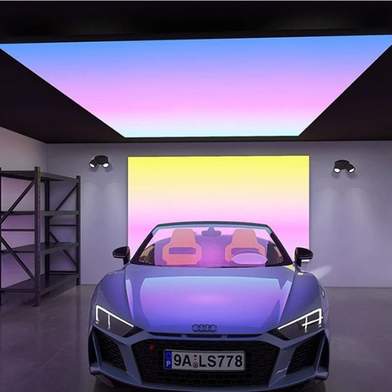 Dynamic Stretch Ceiling Programmable RGB Soft Film Fabric